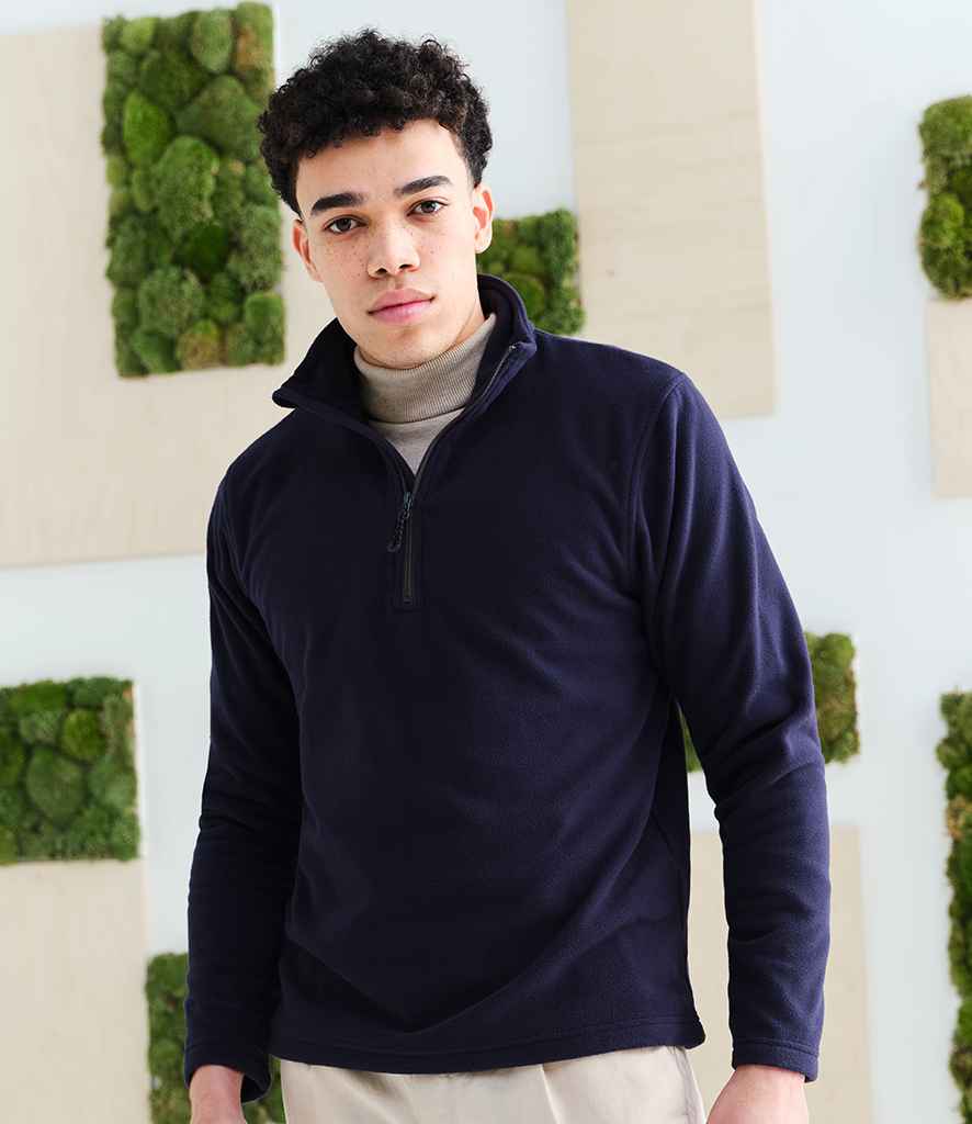 Regatta Honestly Made Recycled Half Zip Fleece | Navy – Safe 'n' Sound ...