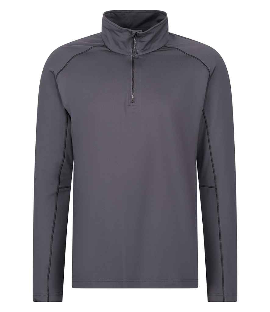 Regatta Core Stretch Half Zip Midlayer Top | Seal Grey – Safe 'n' Sound ...