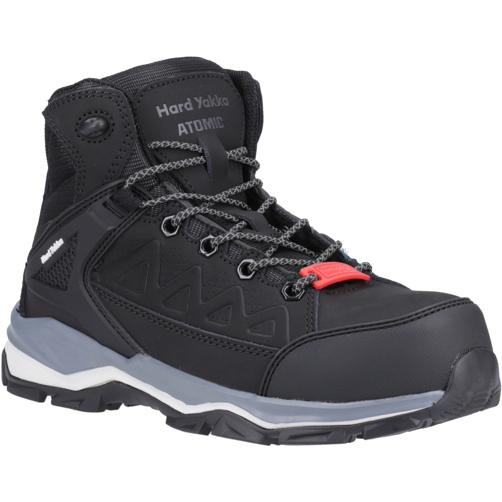 Hard Yakka Atomic Black Safety Boots – Safe 'n' Sound (Uxbridge) Limited