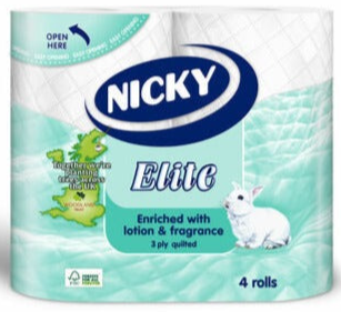 Nicky 3ply Toilet Tissue (40) – Safe 'n' Sound (Uxbridge) Limited